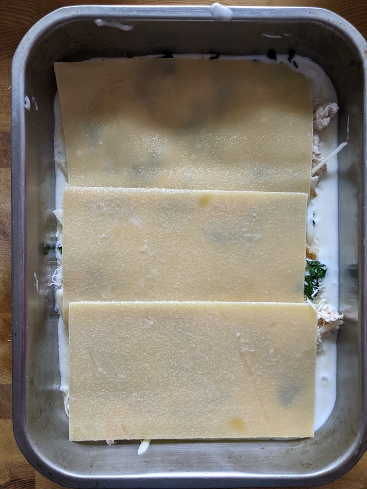 Creamy Turkey Lasagna - The Perfect Use For Leftover Turkey