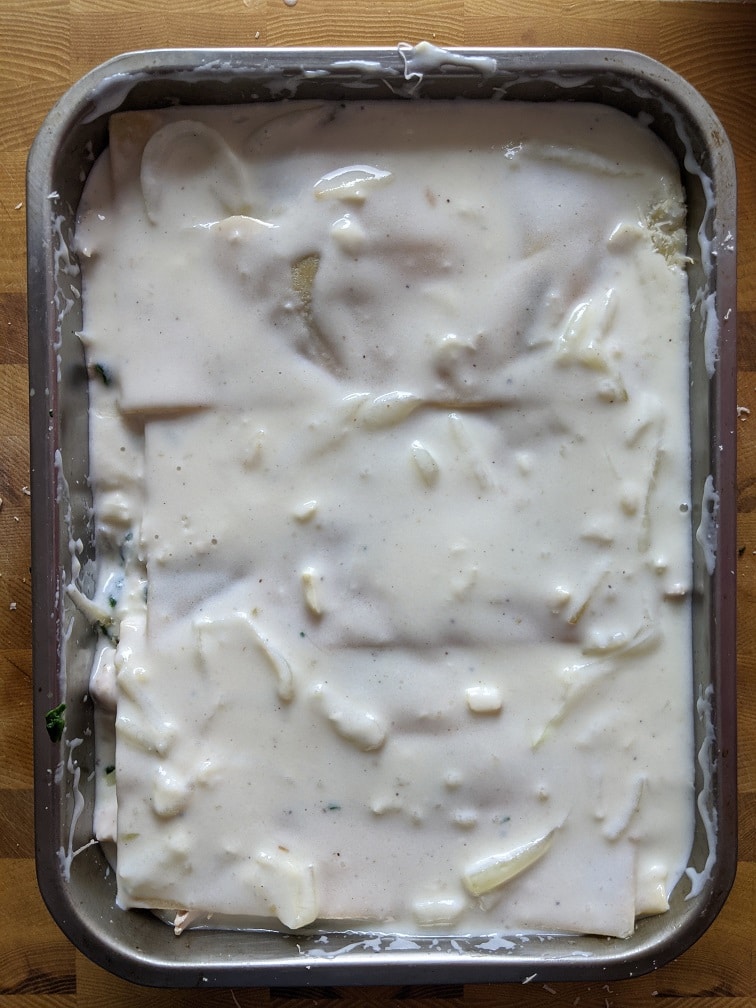 Creamy Turkey Lasagna - The Perfect Use For Leftover Turkey