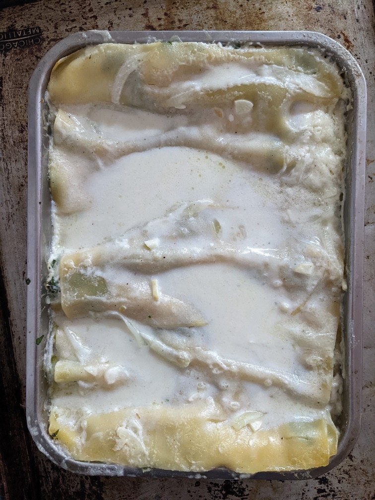Creamy Turkey Lasagna - The Perfect Use For Leftover Turkey