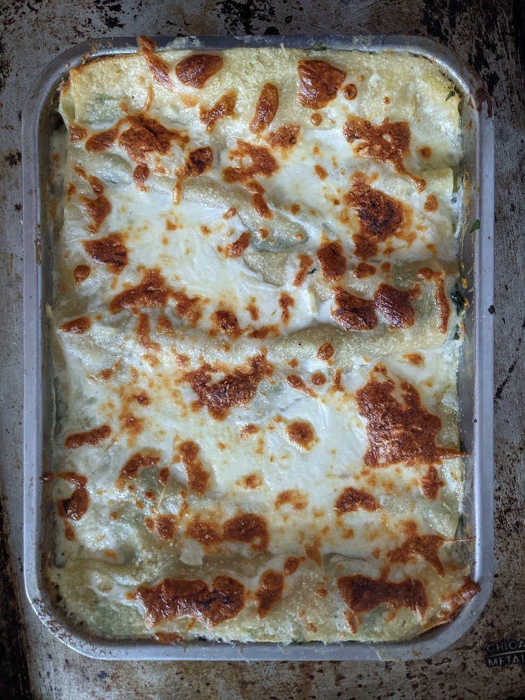 Creamy Turkey Lasagna - The Perfect Use For Leftover Turkey
