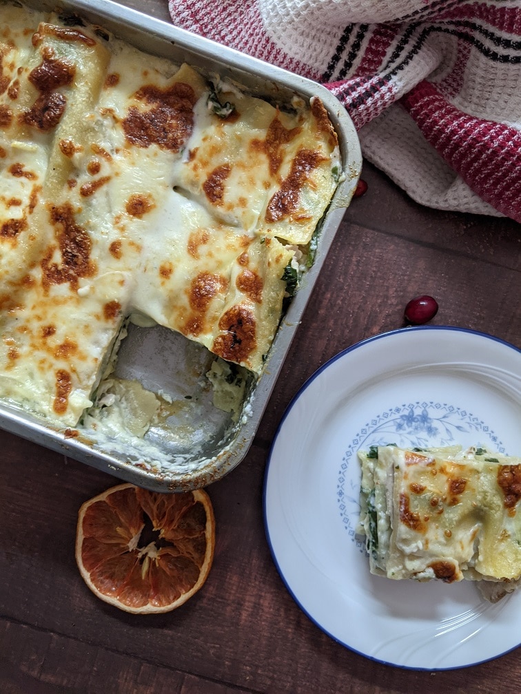 Creamy Turkey Lasagna - The Perfect Use For Leftover Turkey